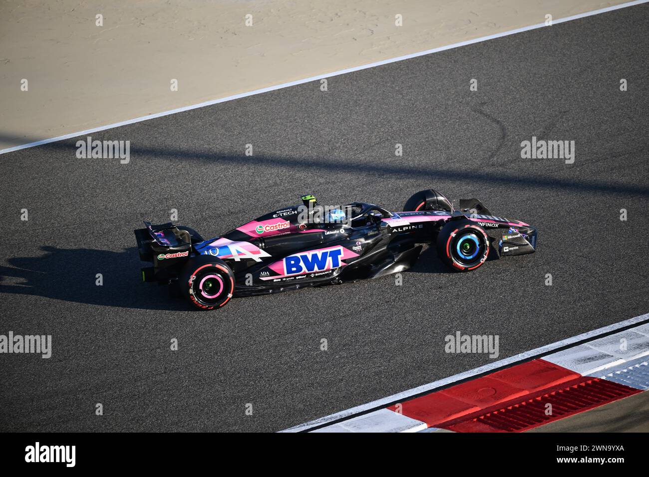 Alpine bahrain f1 2024 hi-res stock photography and images - Alamy