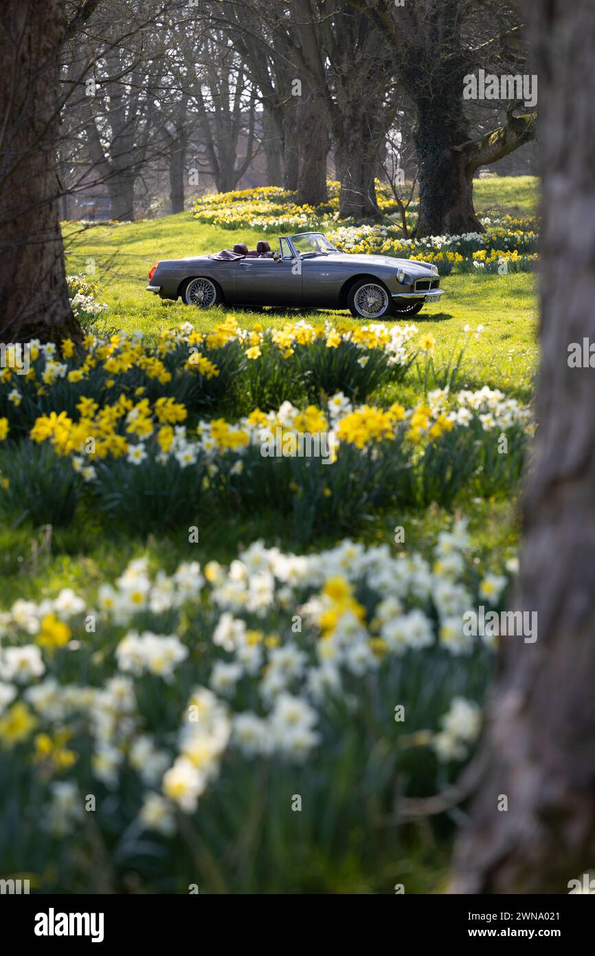 File Photo Electric RBW Roadster. The battery powered classic car is ...