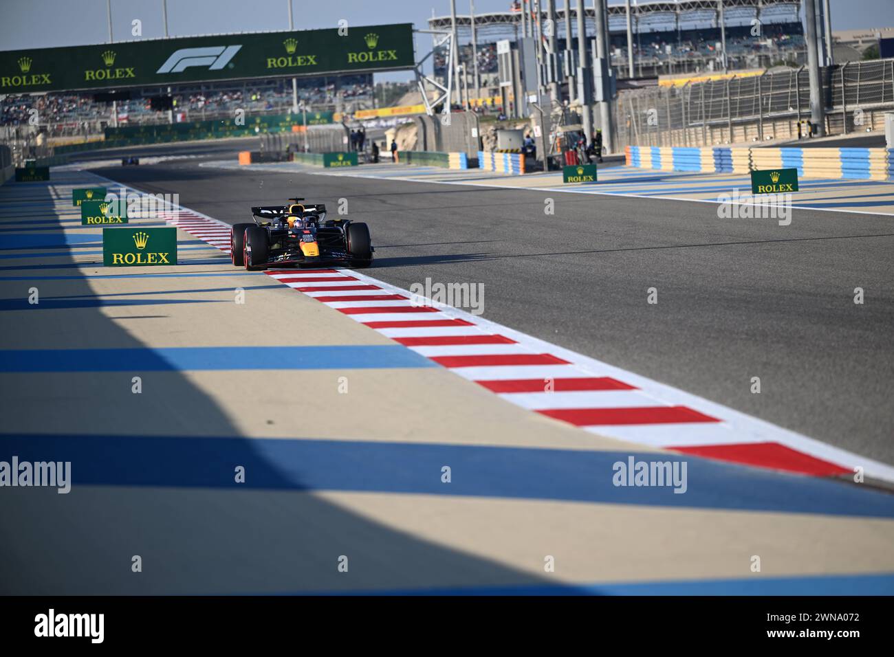 Sakhir, Bahrain. 1st Mar, 2024. MAX VERSTAPPEN (NED) of Oracle Red Bull ...