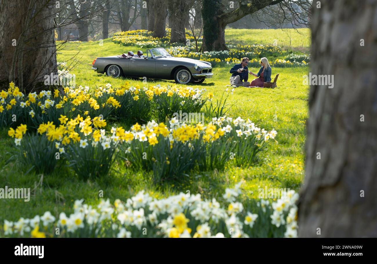 File Photo Electric RBW Roadster. The battery powered classic car is ...