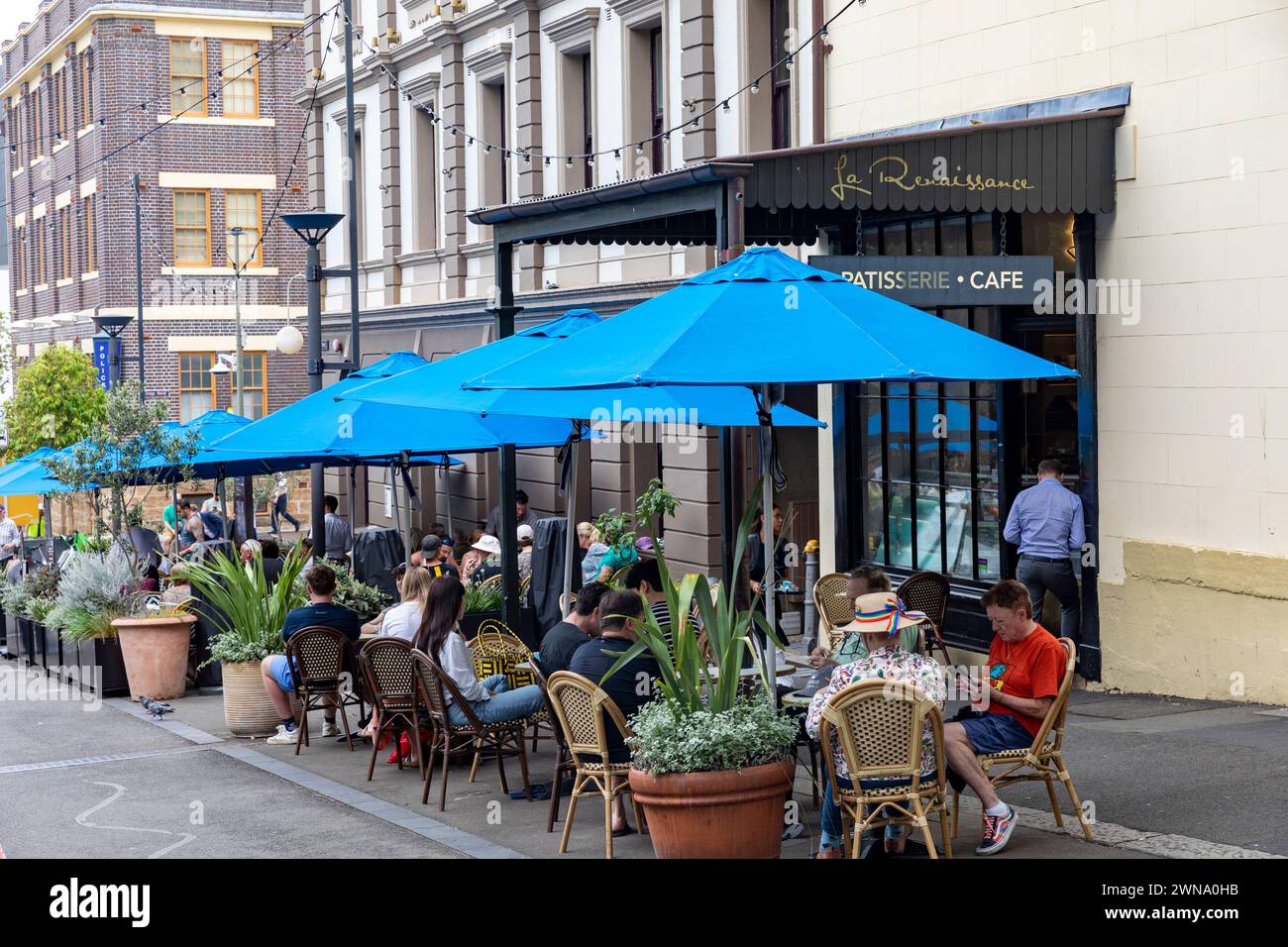 Sydney The Rocks area,Le Renaissance cafe and patisserie in Argyle ...