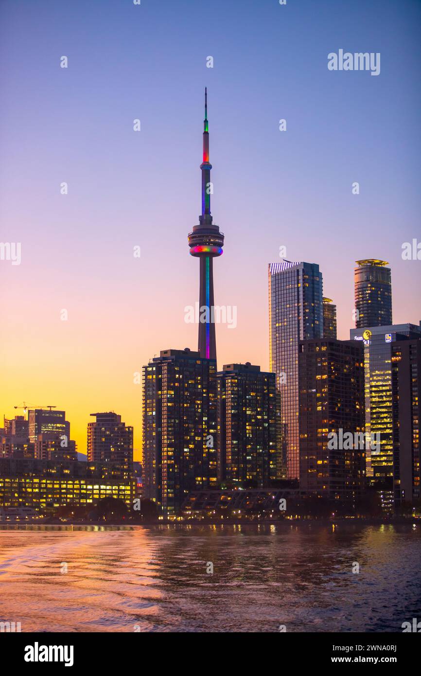 CN TOWER Towers buildings Toronto Canada Stock Photo - Alamy