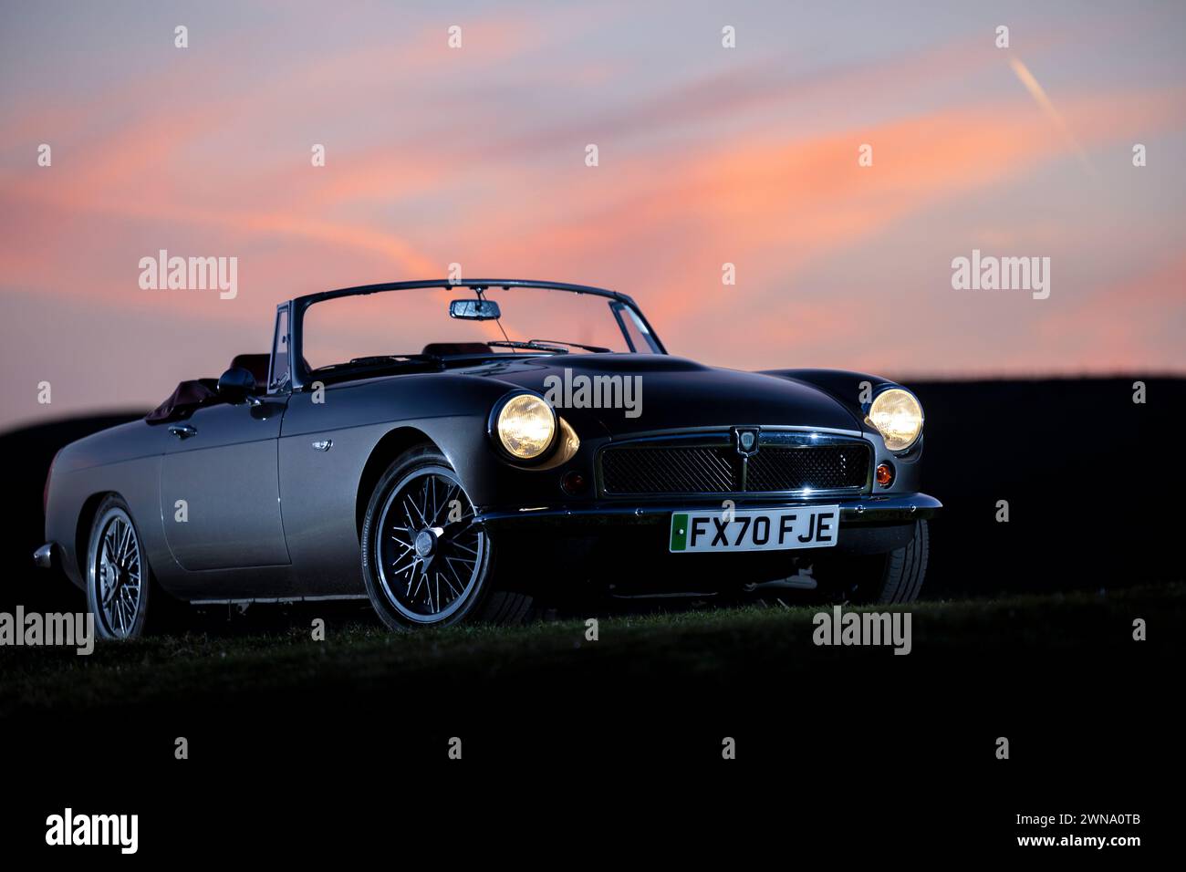 File Photo Electric RBW Roadster. The battery powered classic car is ...
