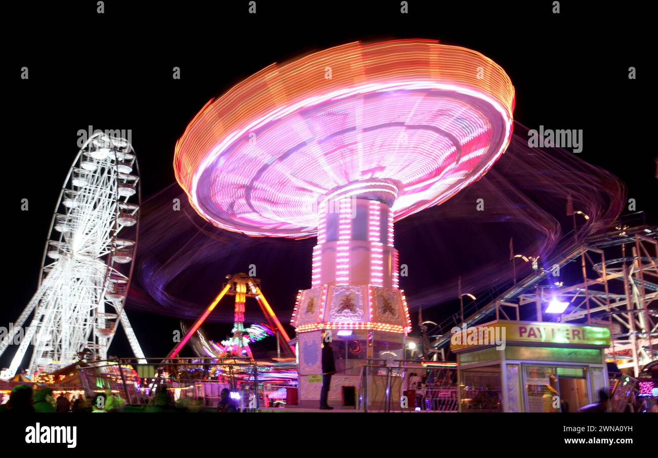 03/10/12 The Nottingham Goose Fair - one of Europe's largest travelling ...