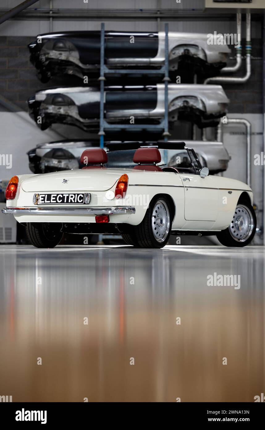 File Photo Electric RBW Roadster. The battery powered classic car is ...