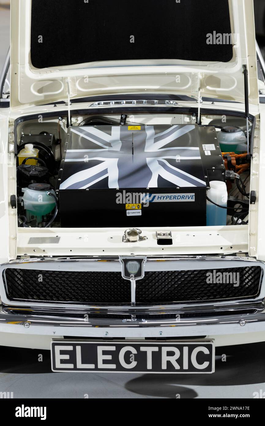 File Photo Electric RBW Roadster. The battery powered classic car is ...