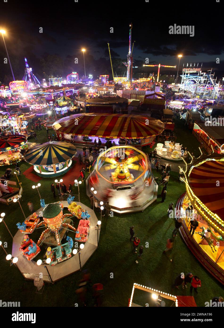 03/10/12 The Nottingham Goose Fair - one of Europe's largest travelling ...
