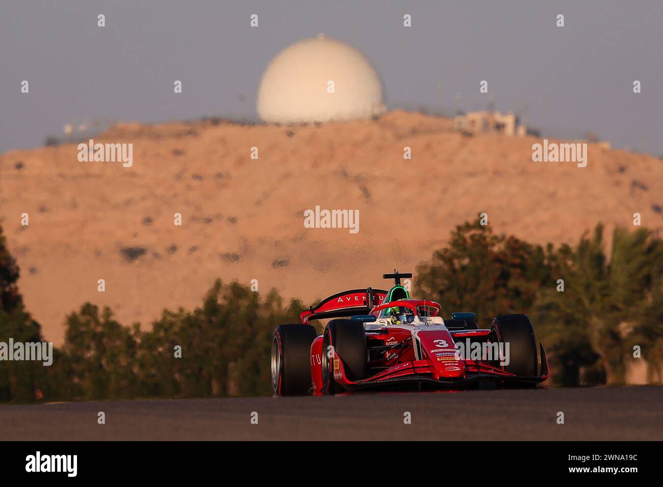 03 BEARMAN Oliver (gbr), Prema Racing, Dallara F2 2024, action during ...