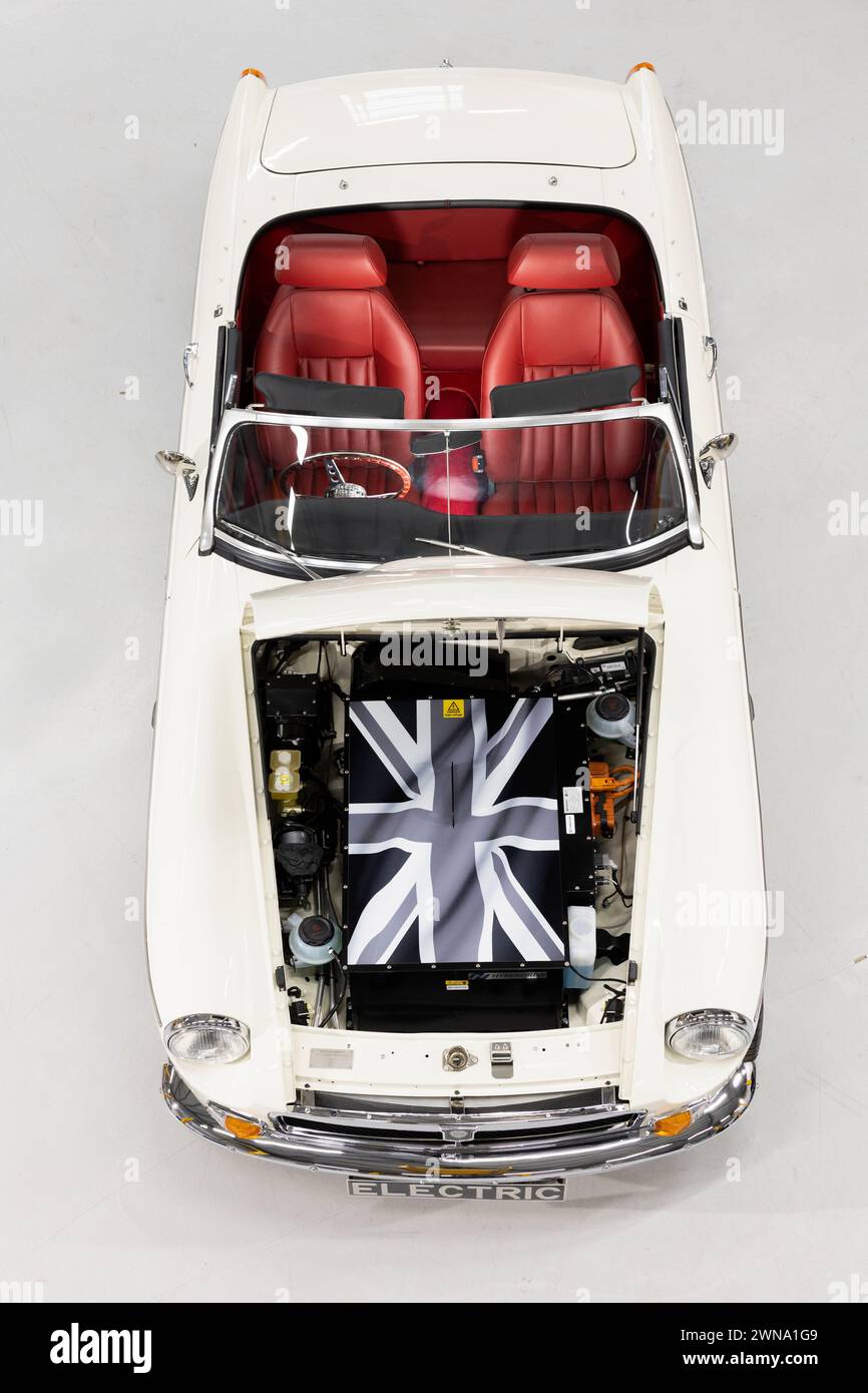 File Photo Electric RBW Roadster. The battery powered classic car is ...