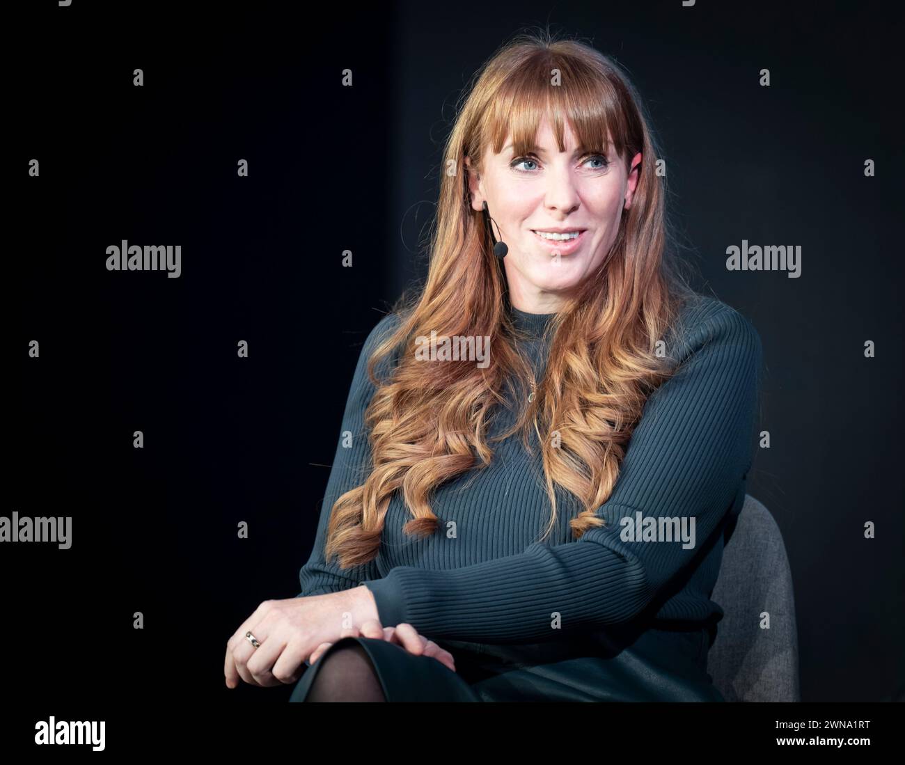 Deputy Labour Party leader Angela Rayner, speaks at the Convention of ...