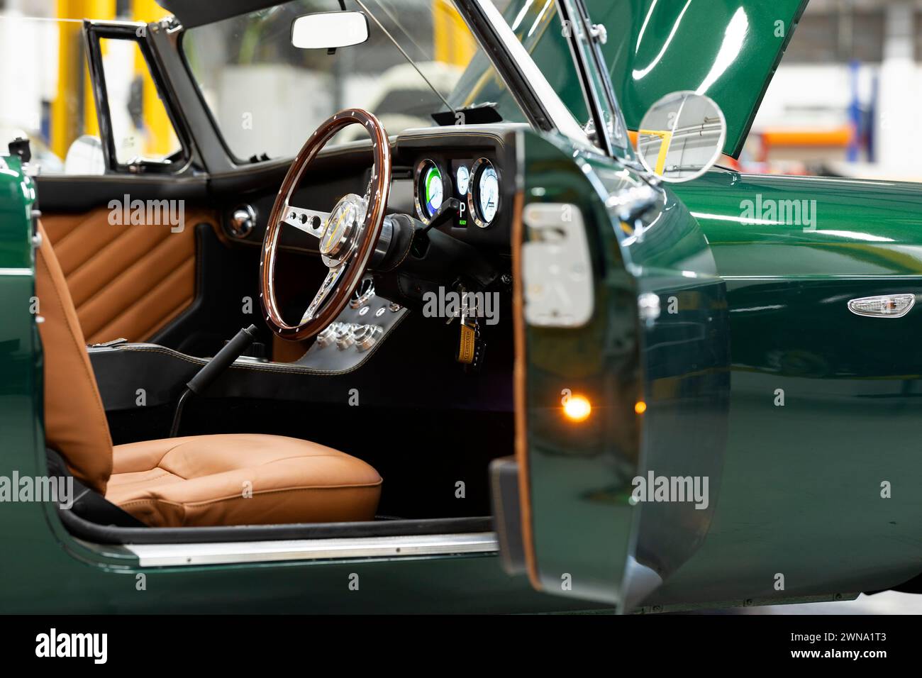 File Photo Electric RBW Roadster. The battery powered classic car is ...