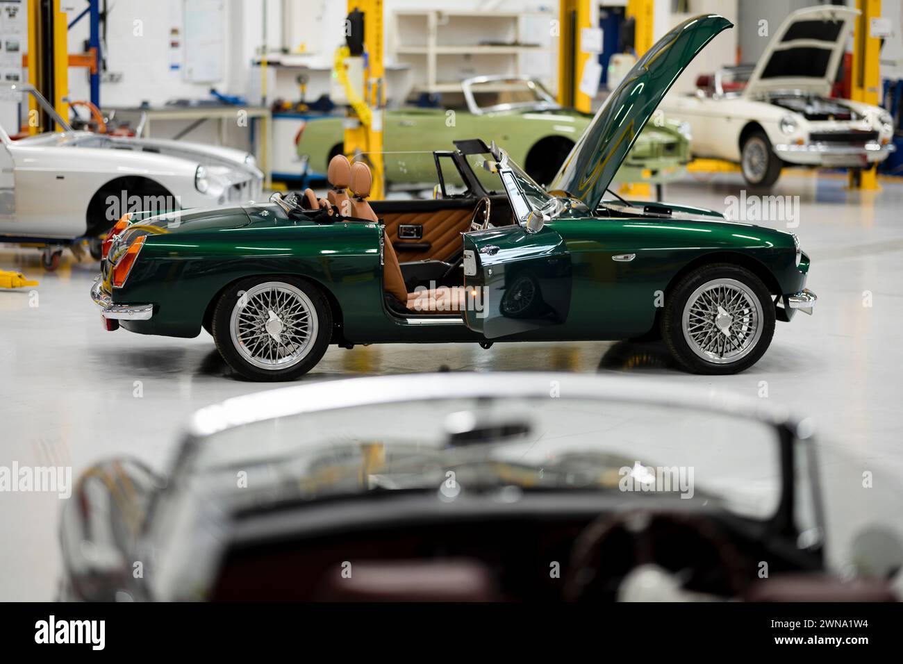 File Photo Electric RBW Roadster. The battery powered classic car is ...