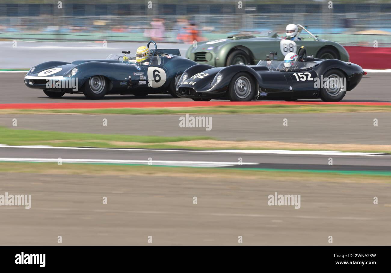 19/07/22 Competitors at The Classic drive a selection of some of the ...