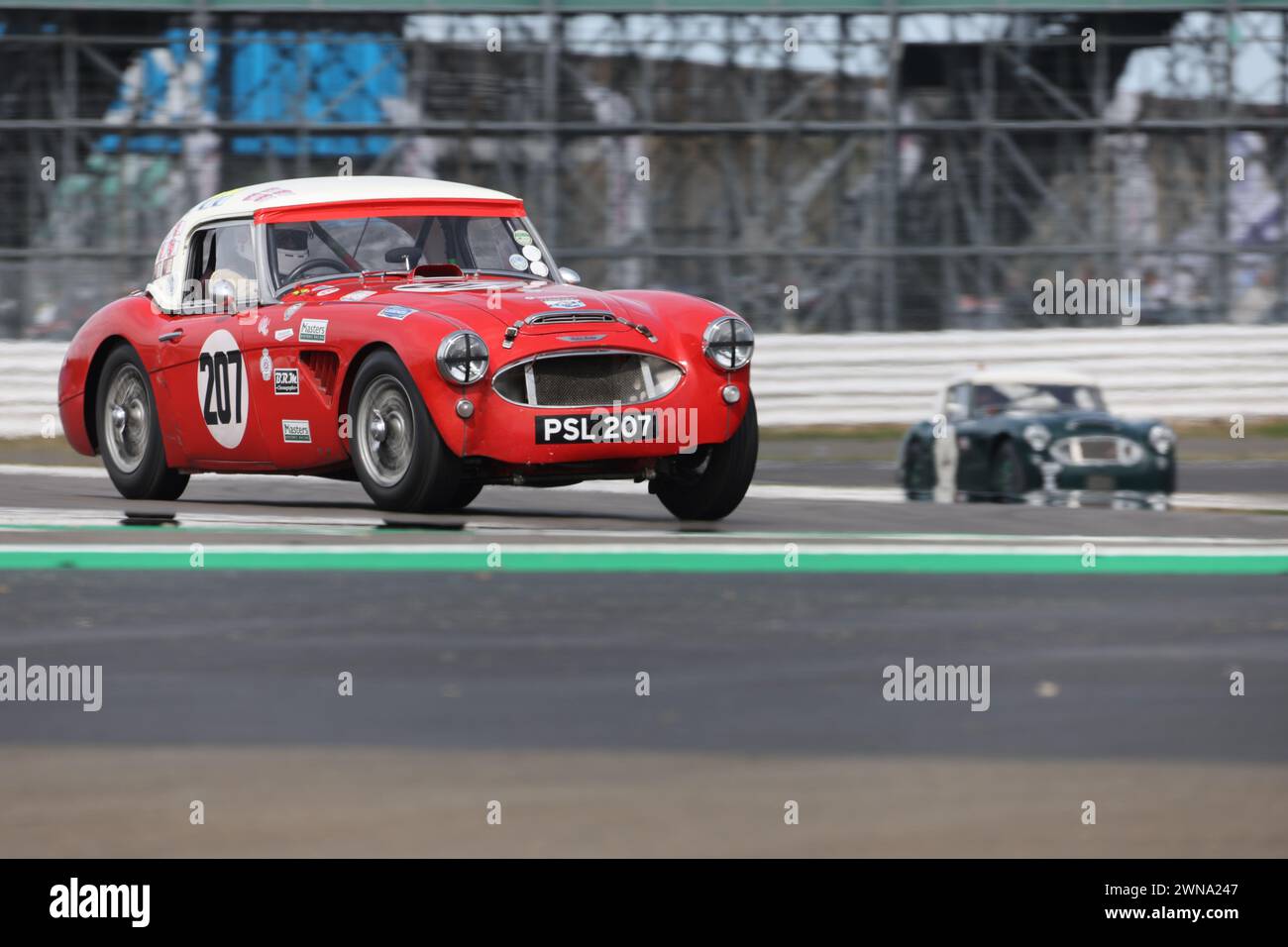 19/07/22 Competitors at The Classic drive a selection of some of the ...