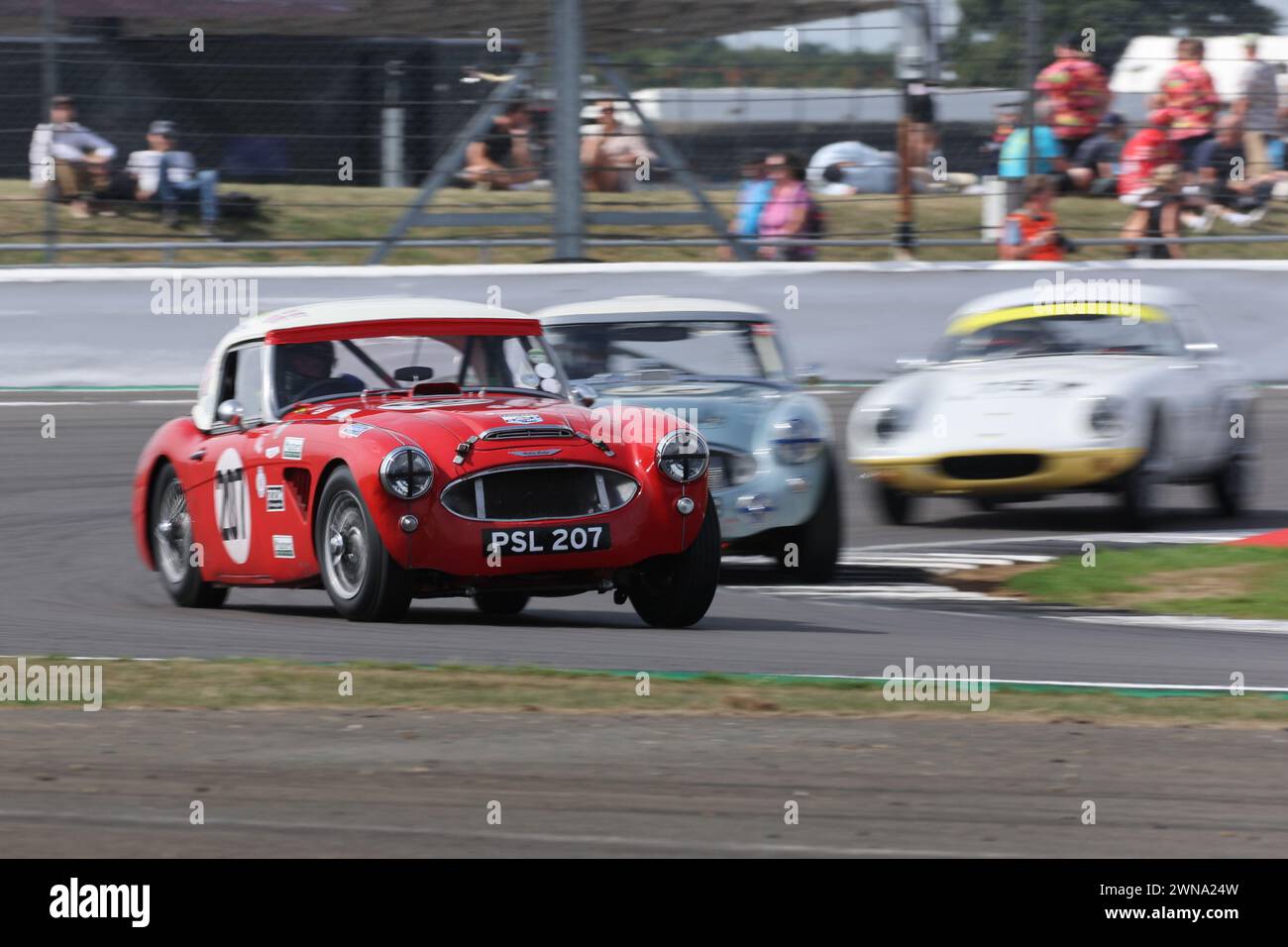 19/07/22 Competitors at The Classic drive a selection of some of the ...
