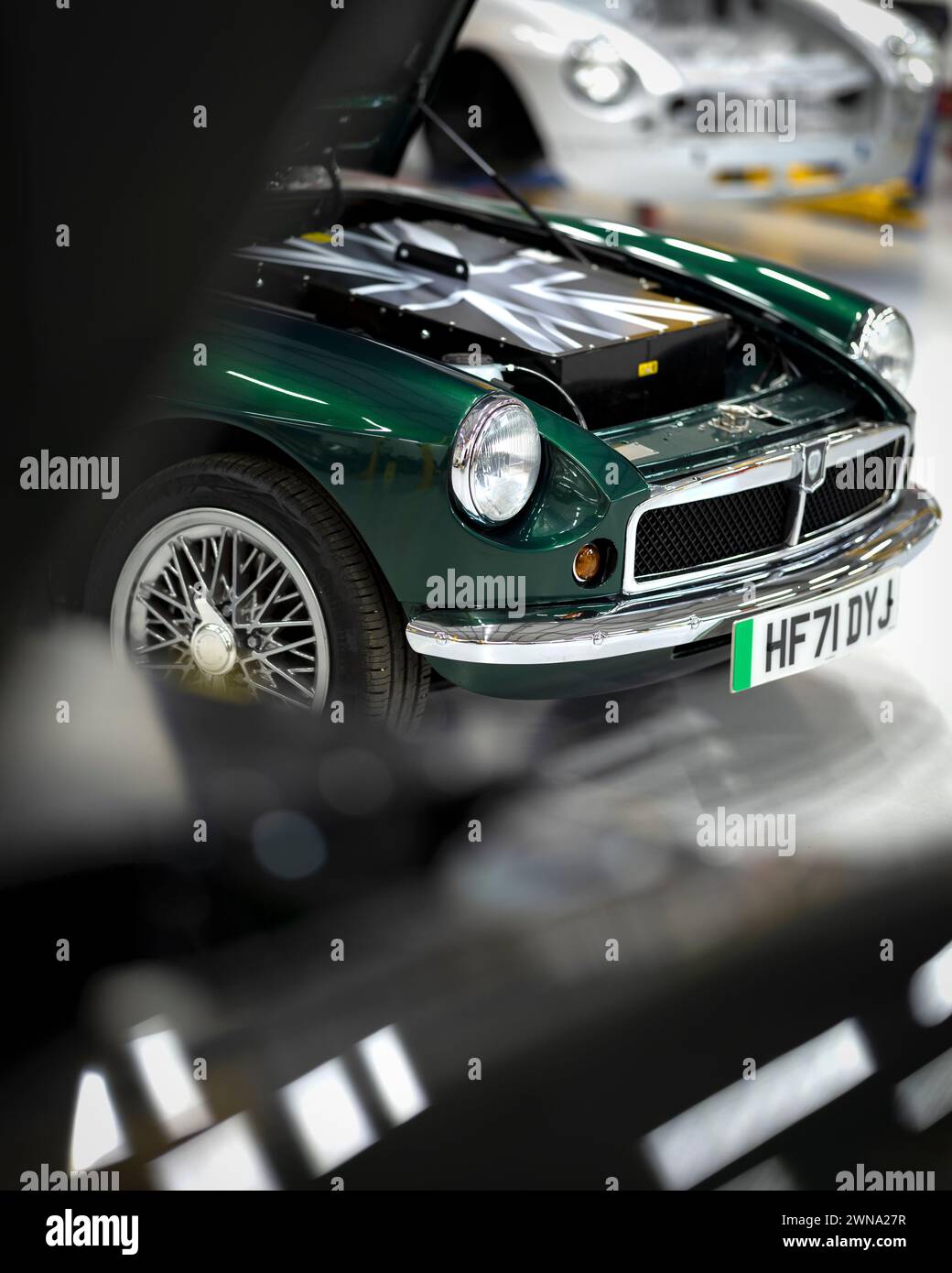 File Photo Electric RBW Roadster. The battery powered classic car is ...