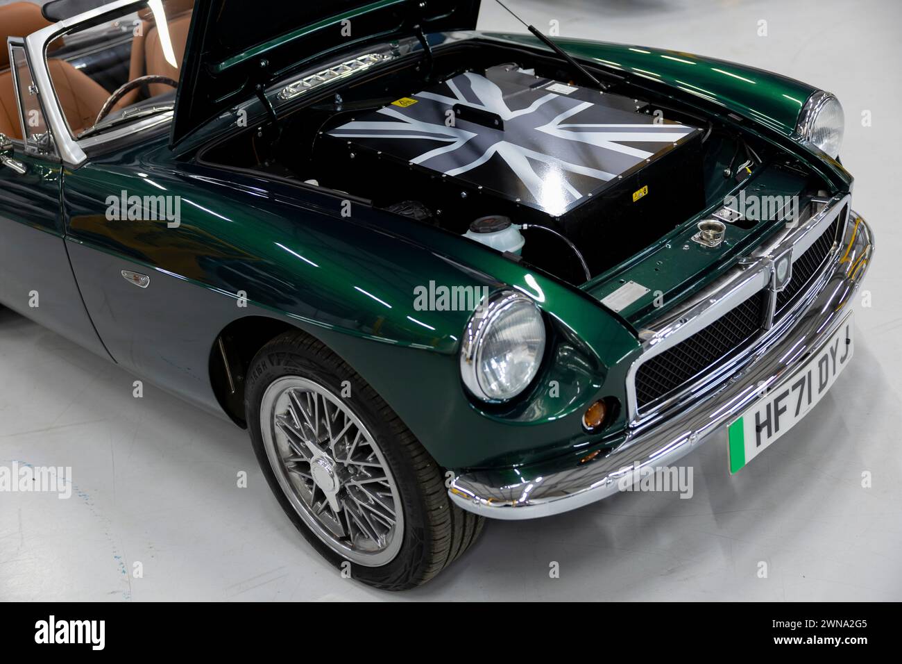 File Photo Electric RBW Roadster. The battery powered classic car is ...