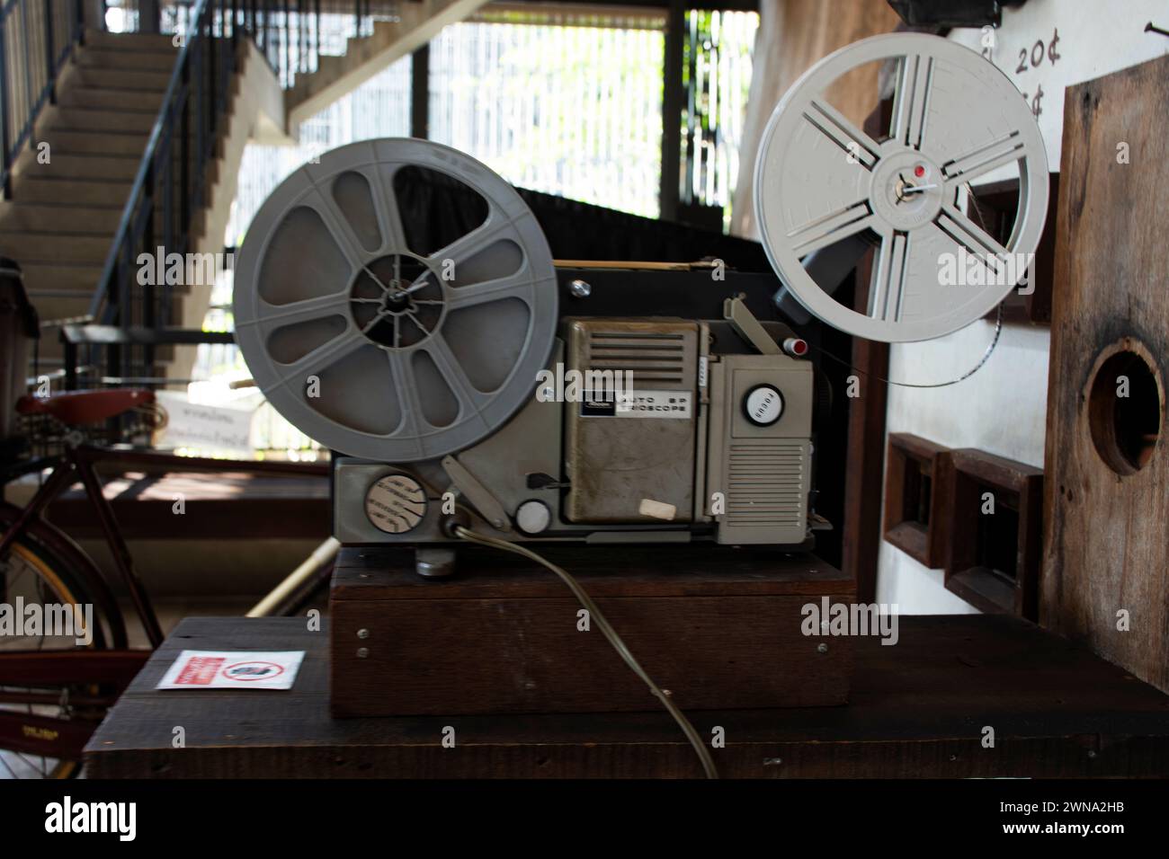 Learning place Thai Film Museum gathering information instrument ...