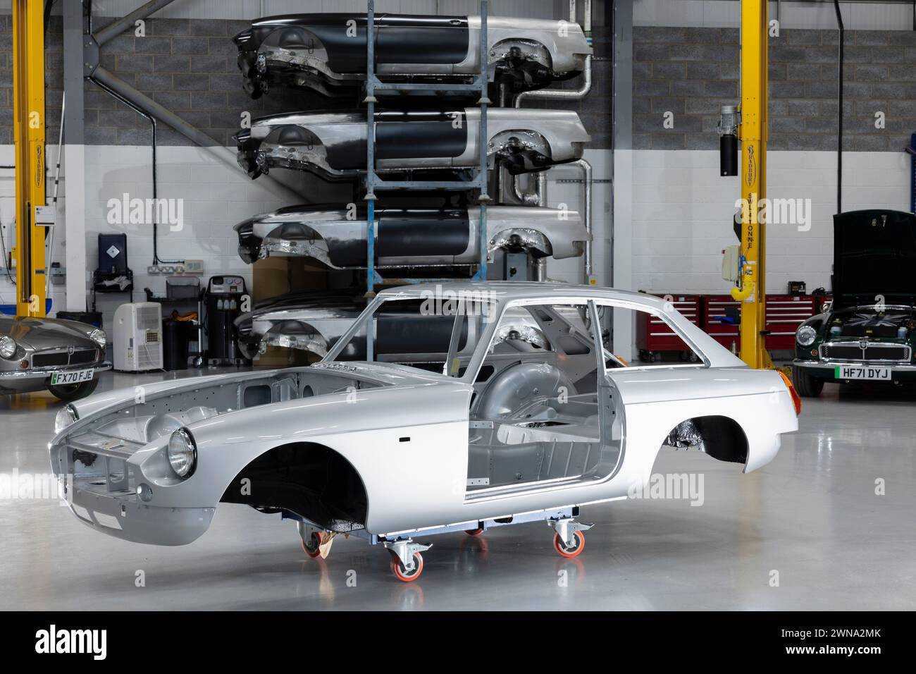 File Photo Electric RBW Roadster. The battery powered classic car is ...