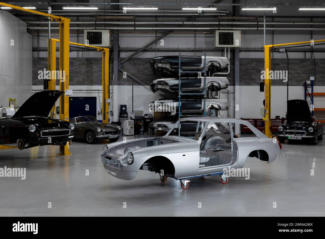 File Photo Electric RBW Roadster. The battery powered classic car is ...