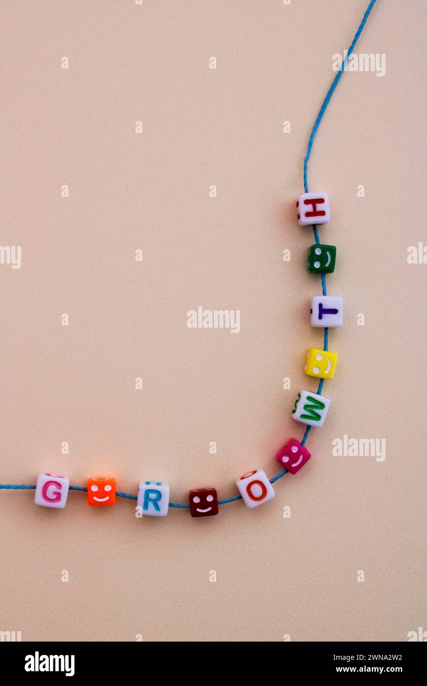 Growth word hi-res stock photography and images - Alamy