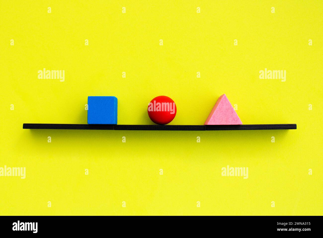 Many black geometric figures hi-res stock photography and images - Alamy