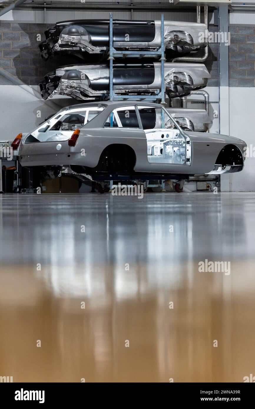 File Photo Electric RBW Roadster. The battery powered classic car is ...
