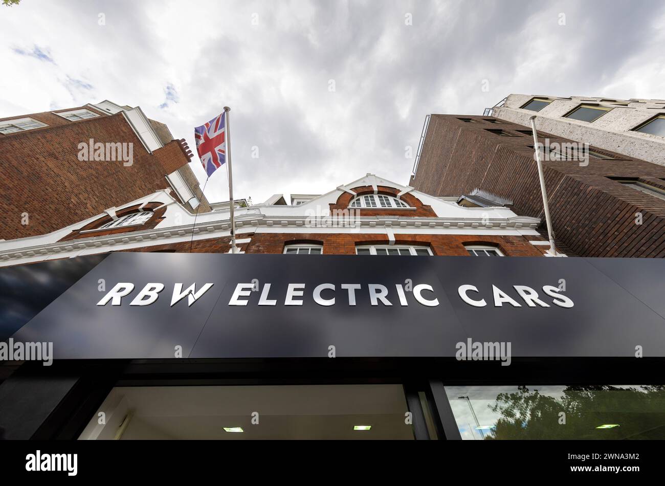 File Photo Electric RBW Roadster. The battery powered classic car is ...