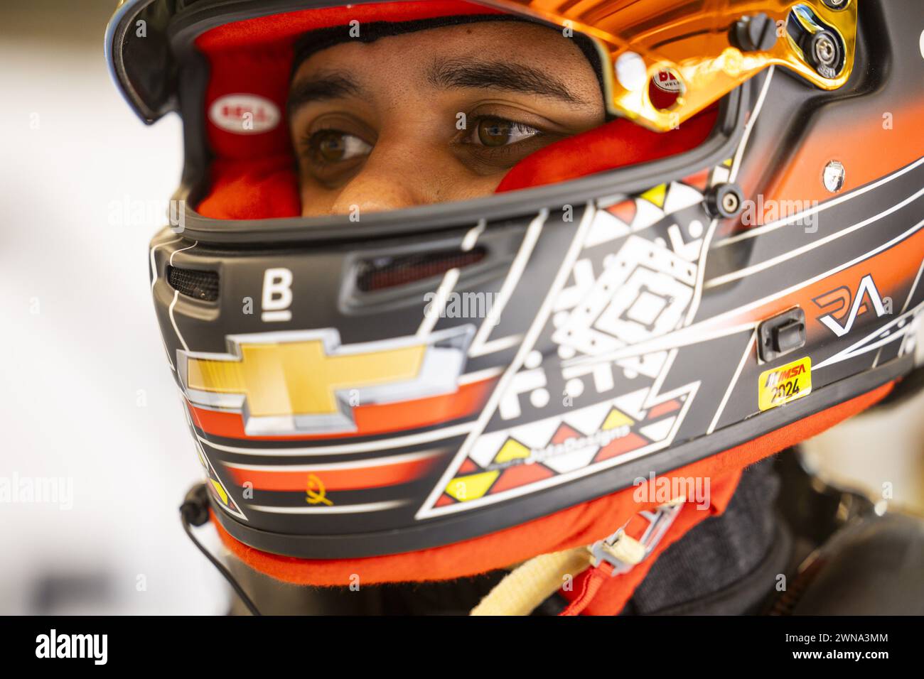 ANDRADE Rui (ang), TF Sport, Corvette Z06 GT3.R, portrait during the ...