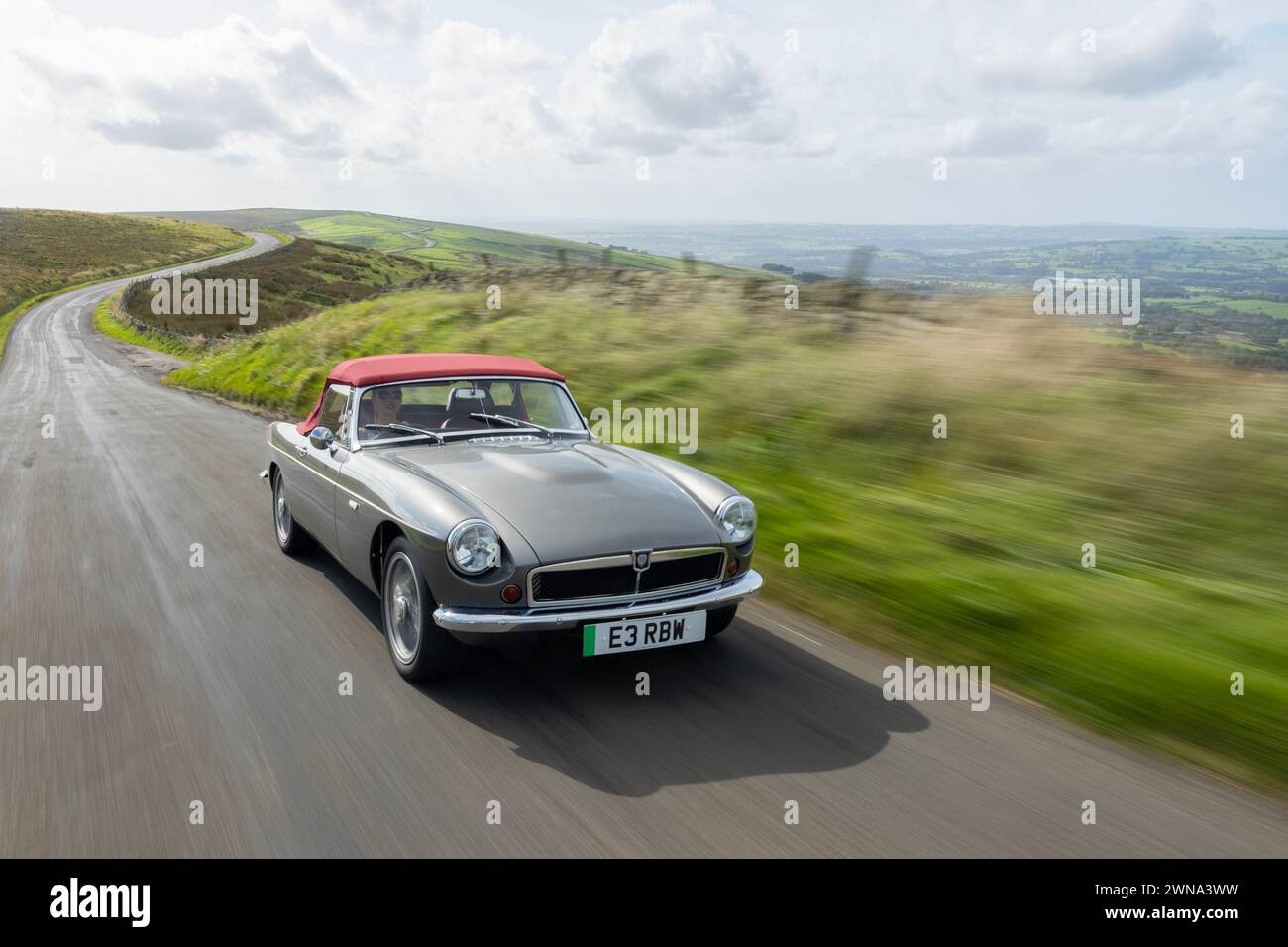 File Photo Electric RBW Roadster. The battery powered classic car is ...