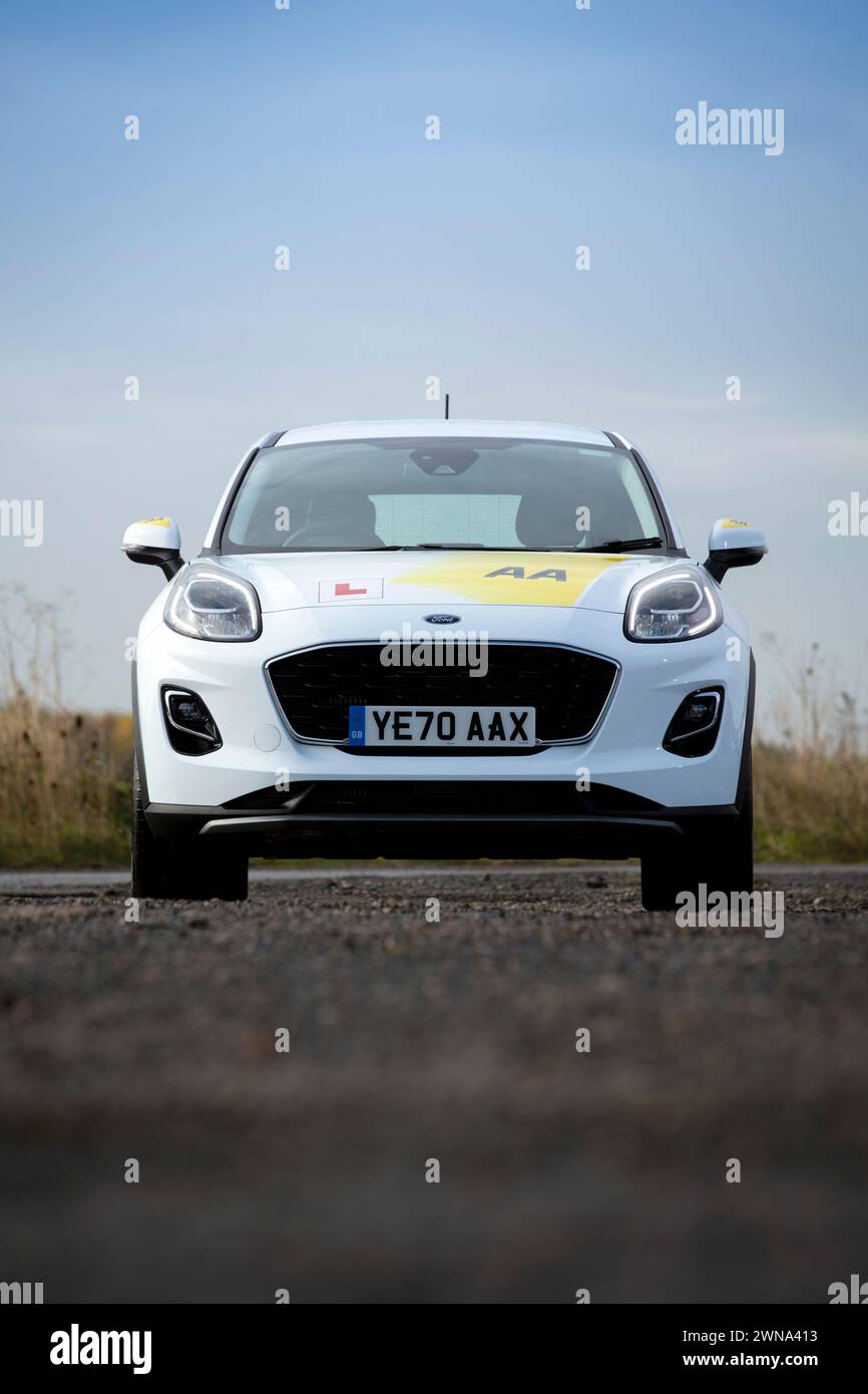 14/09/20 Ford Puma in AA Driving School livery Stock Photo - Alamy