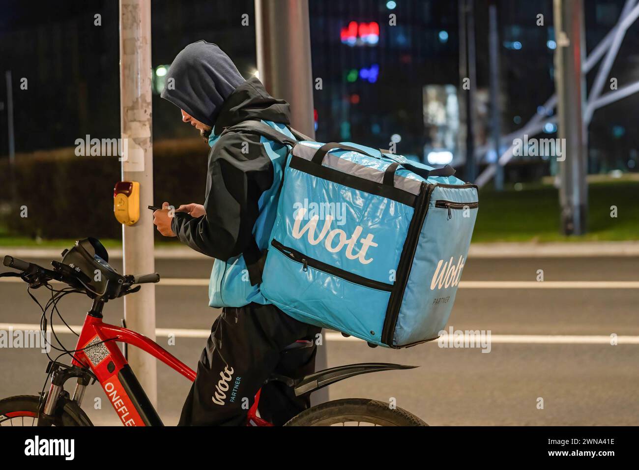 Wolt logo hi-res stock photography and images - Alamy