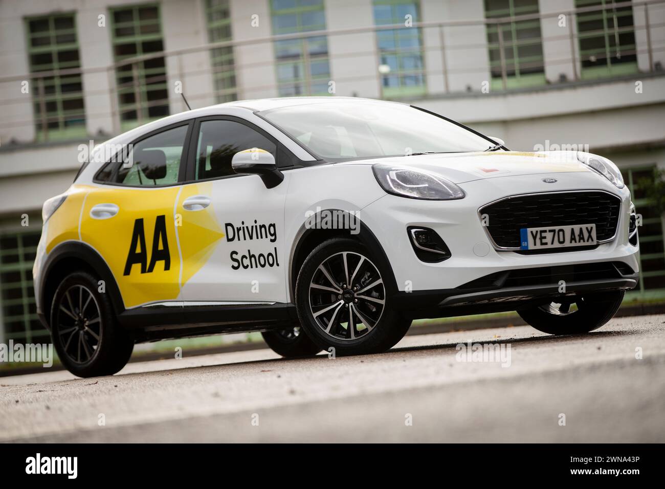 14/09/20 Ford Puma in AA Driving School livery Stock Photo - Alamy