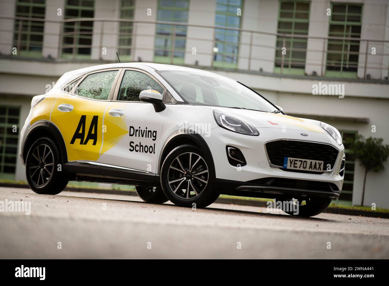 14/09/20 Ford Puma in AA Driving School livery Stock Photo - Alamy