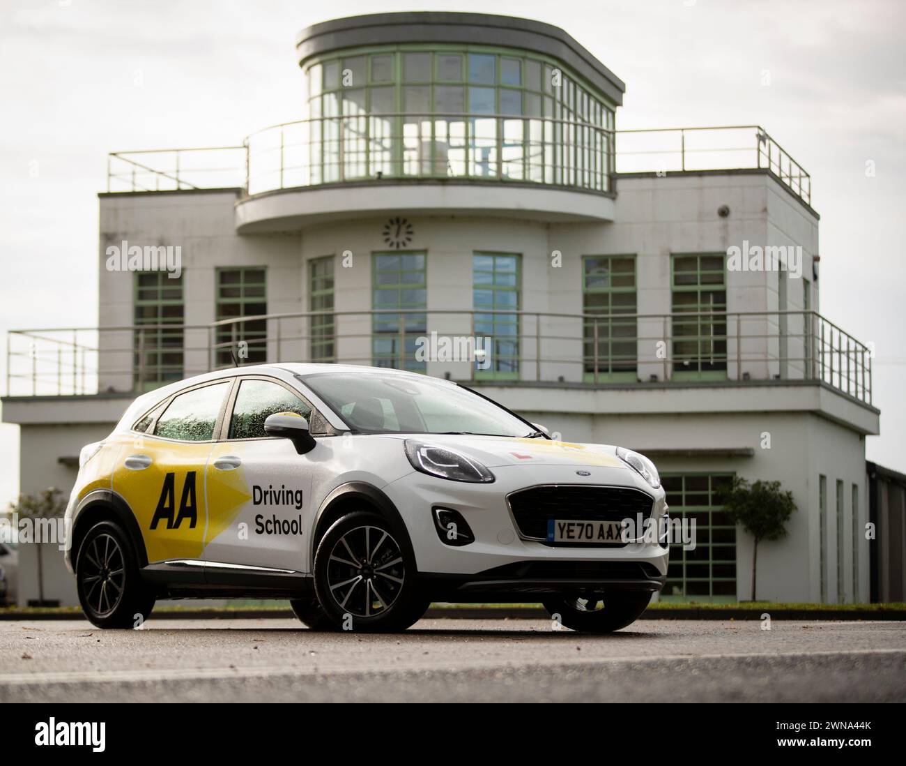 14/09/20 Ford Puma in AA Driving School livery Stock Photo - Alamy