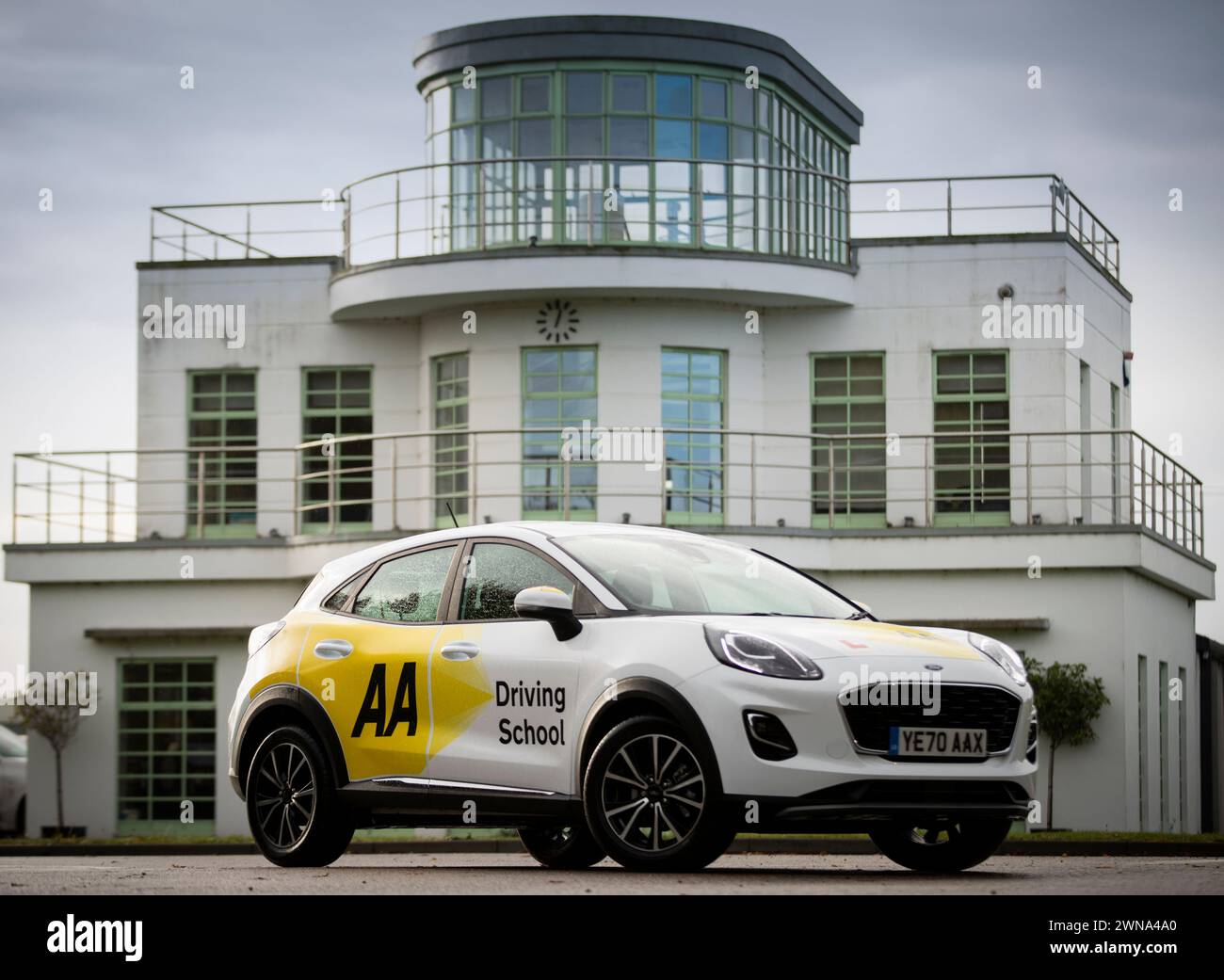 14/09/20 Ford Puma in AA Driving School livery Stock Photo - Alamy