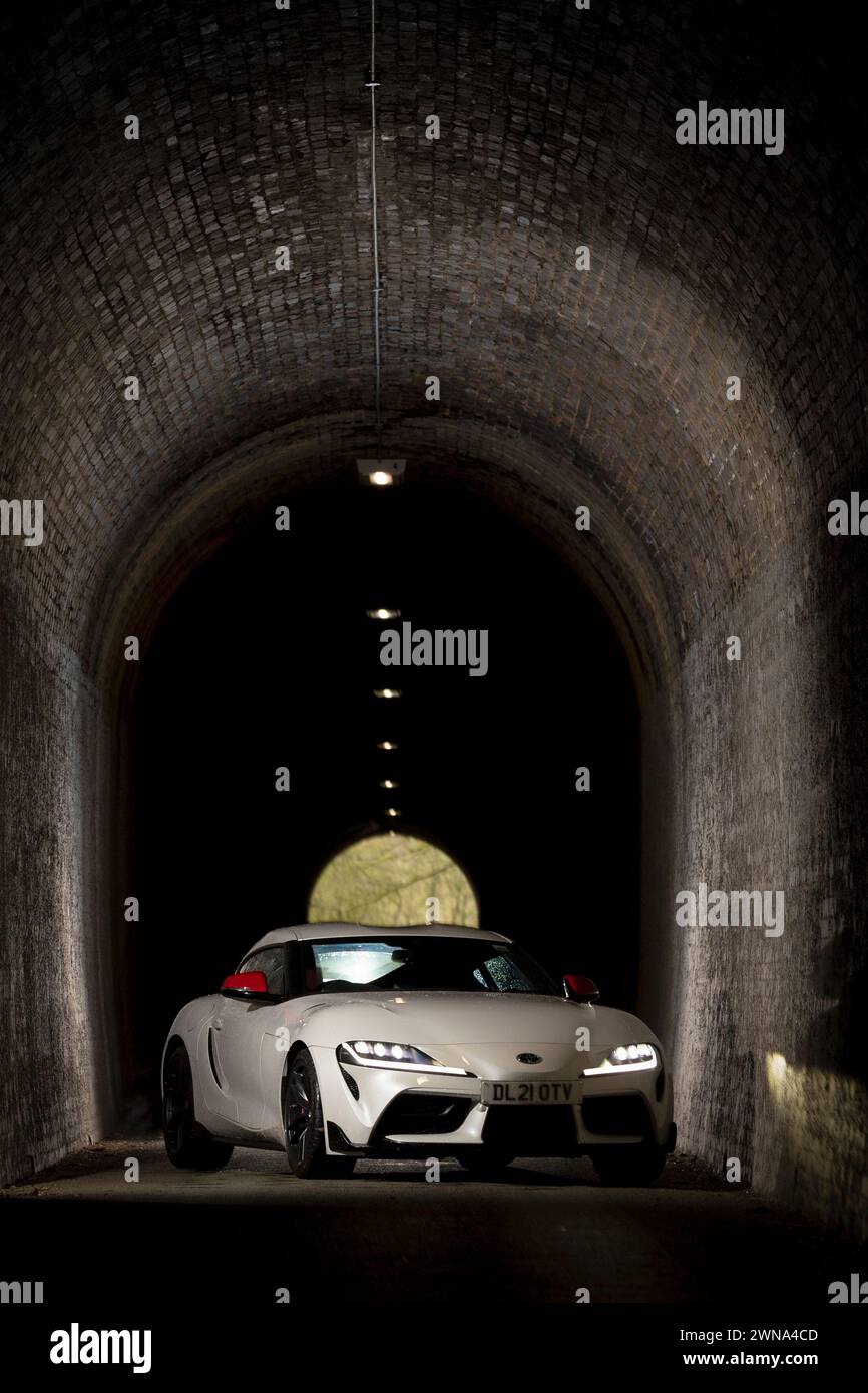 07/04/22 Toyota GR Supra Fuji, Staffordshire, UK Stock Photo - Alamy