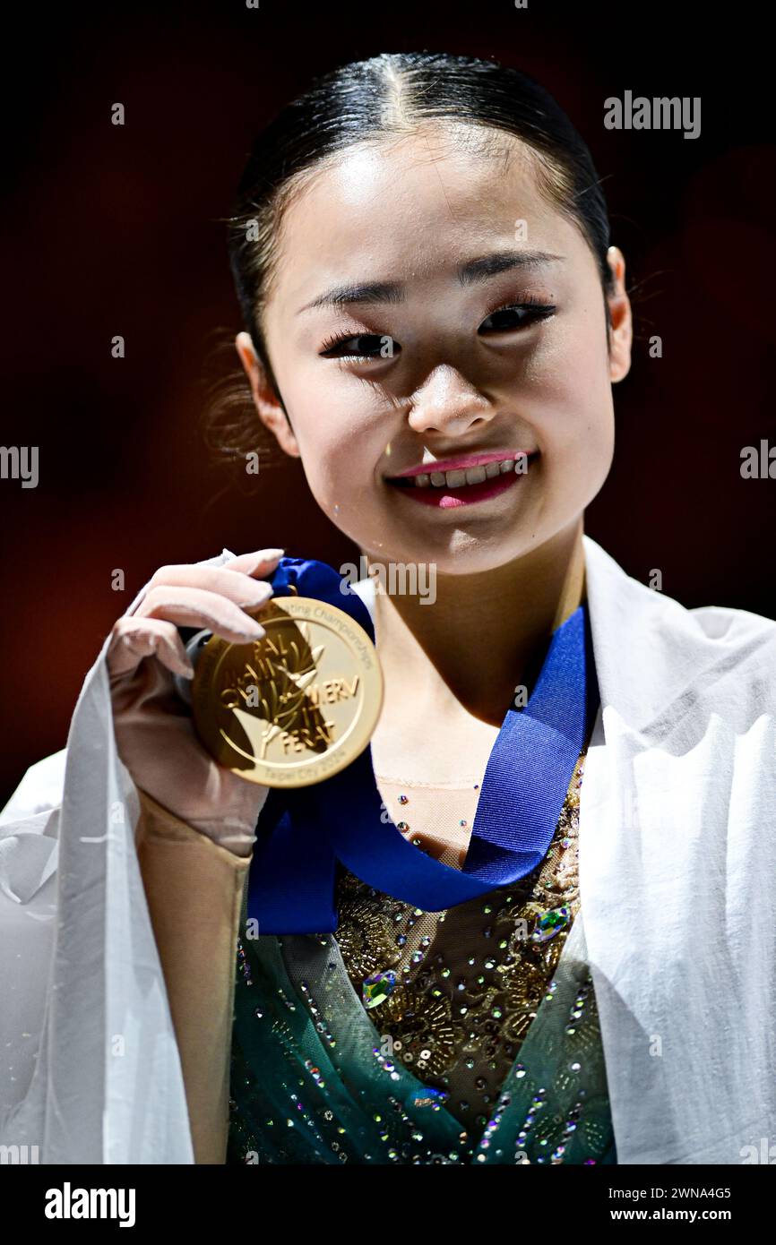 Junior Women Awards, Mao SHIMADA (JPN) first place, during Victory ...
