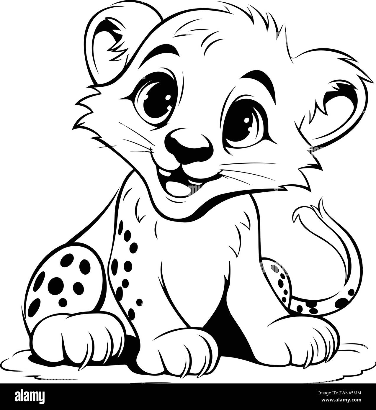 African black leopard Cut Out Stock Images & Pictures - Alamy