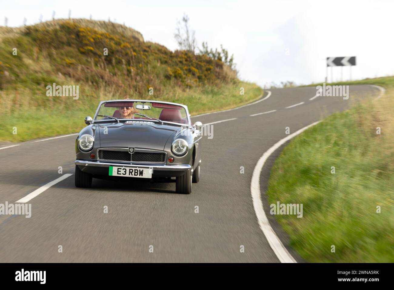 File Photo Electric RBW Roadster. The battery powered classic car is ...