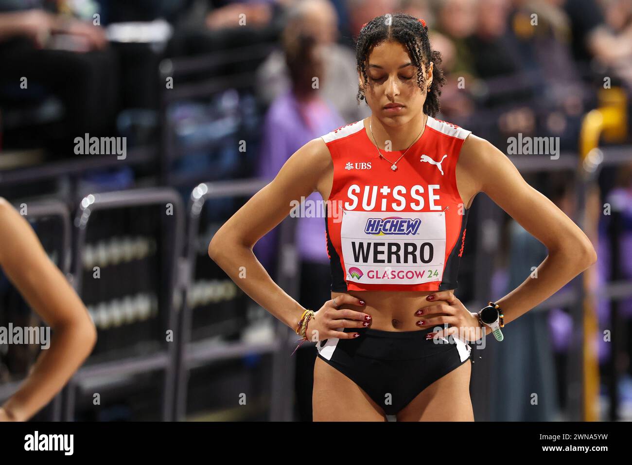 Glasgow, scotland, 01st March 202, Audrey Werro (SUI, 800 Metres) with ...