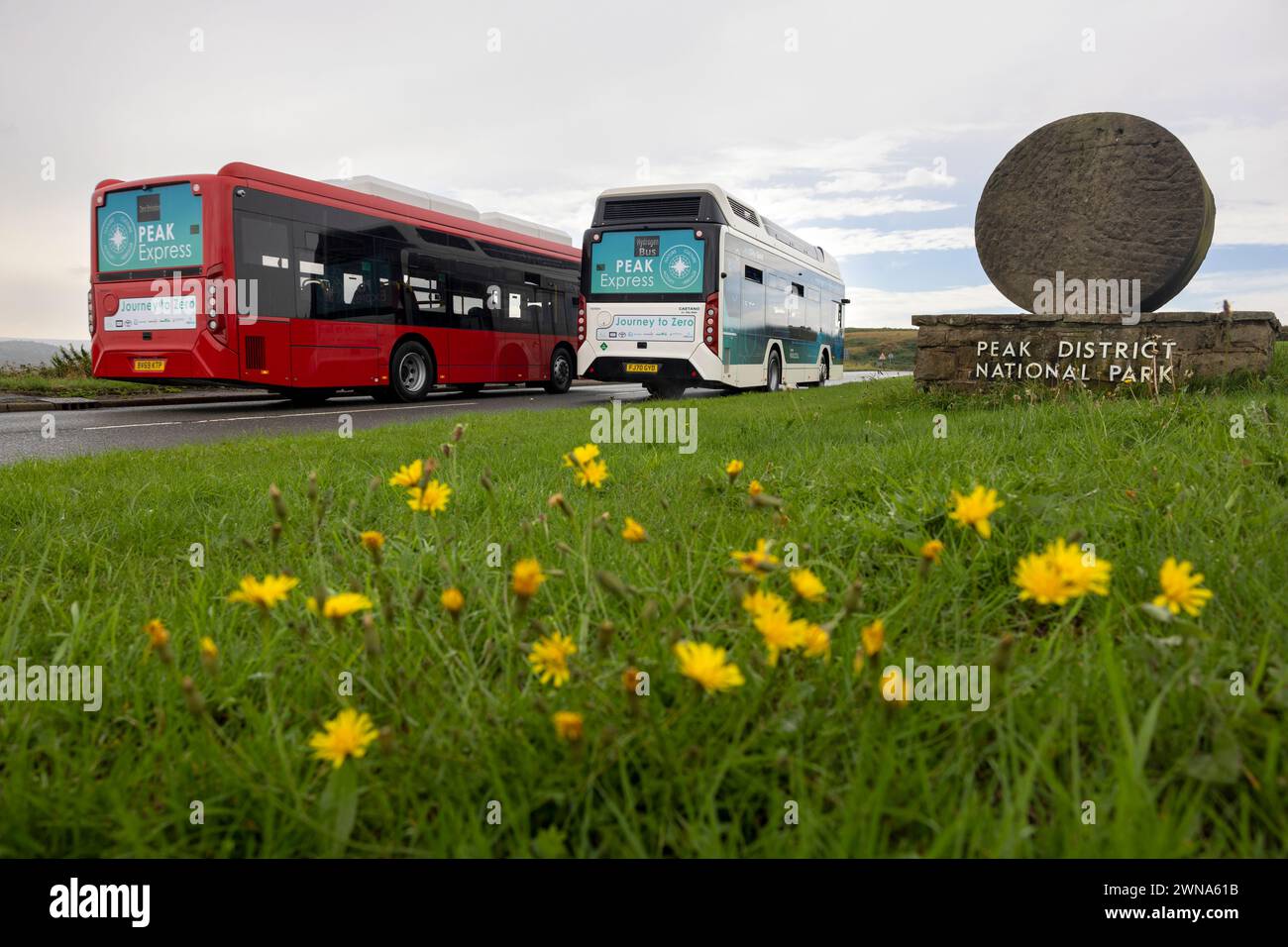 06/09/22 Commission MccLi0000634 Assigned A fully electric bus (red) is ...