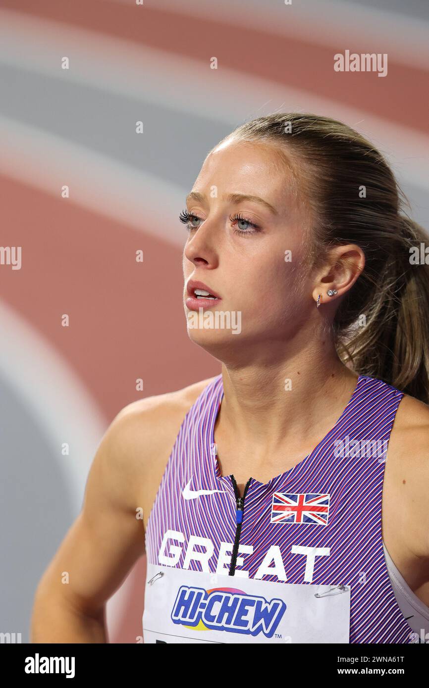 Glasgow, scotland, 01st March 202, Jemma Reekie (GBR, 800 Metres ...