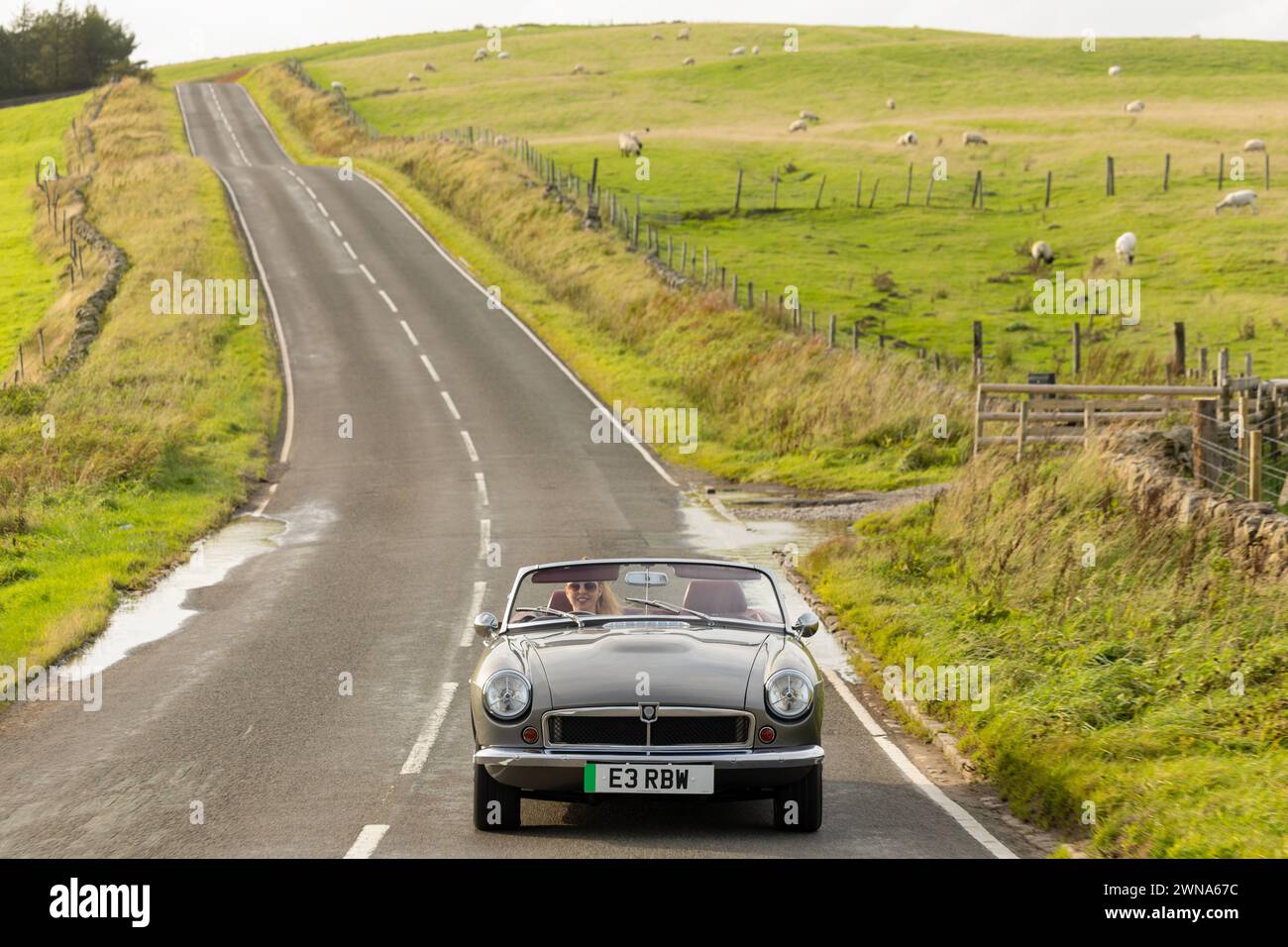 File Photo Electric RBW Roadster. The battery powered classic car is ...