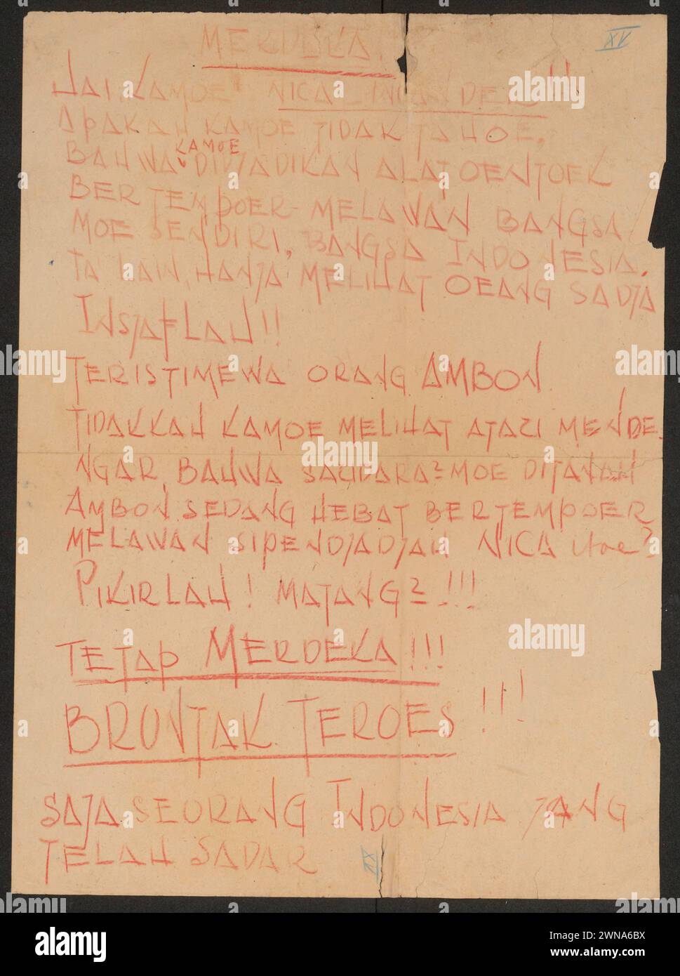 Anti colonial propaganda hi-res stock photography and images - Alamy