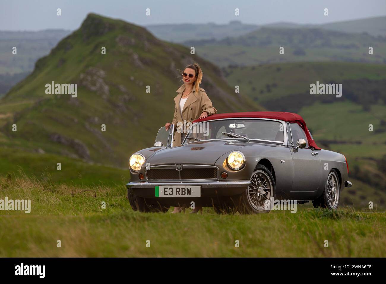 File Photo Electric RBW Roadster. The battery powered classic car is ...