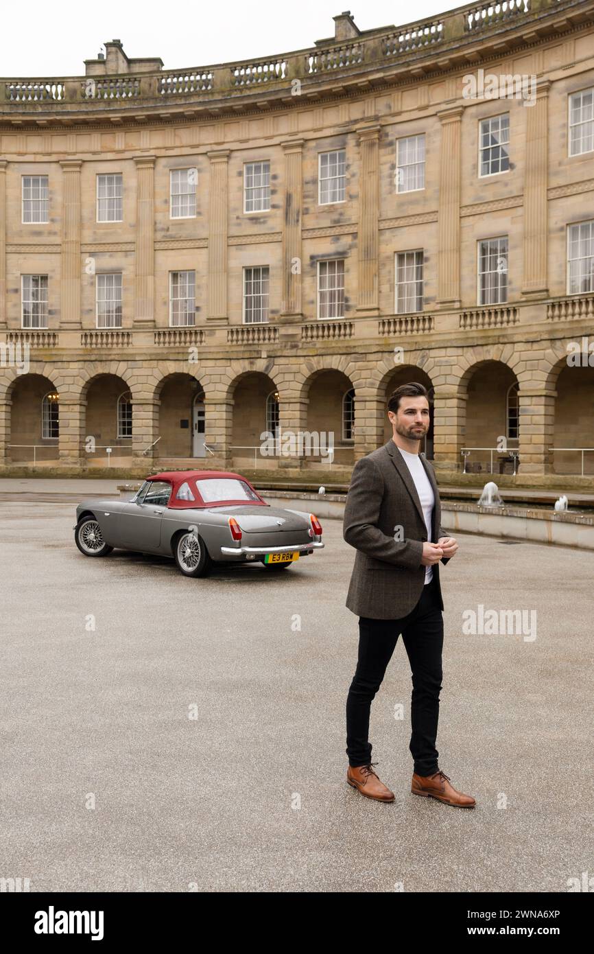 File Photo Electric RBW Roadster. The battery powered classic car is ...