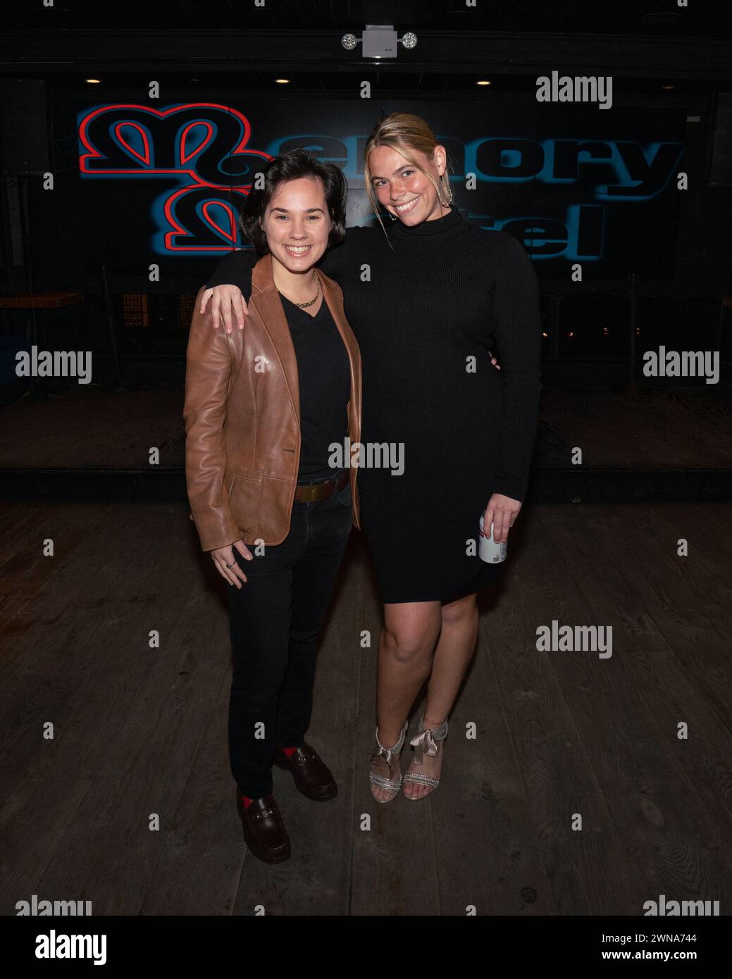 Elena Gibbs and Hailey Druek attends Serving the Hamptons Cast Party ...