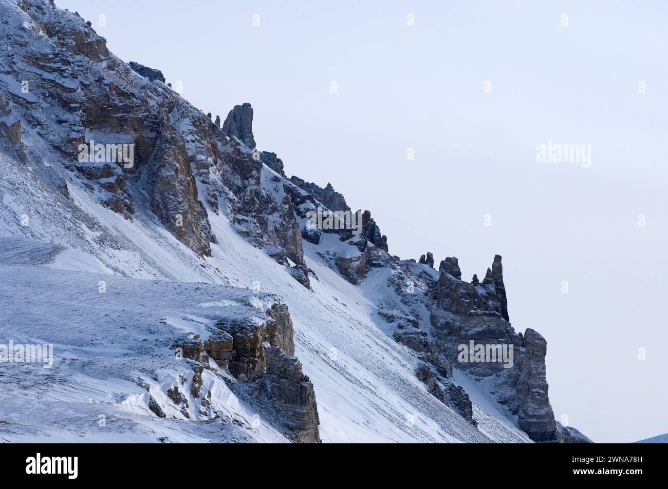 Cape Lisburne area high winds and cross sea currents western corner of ...