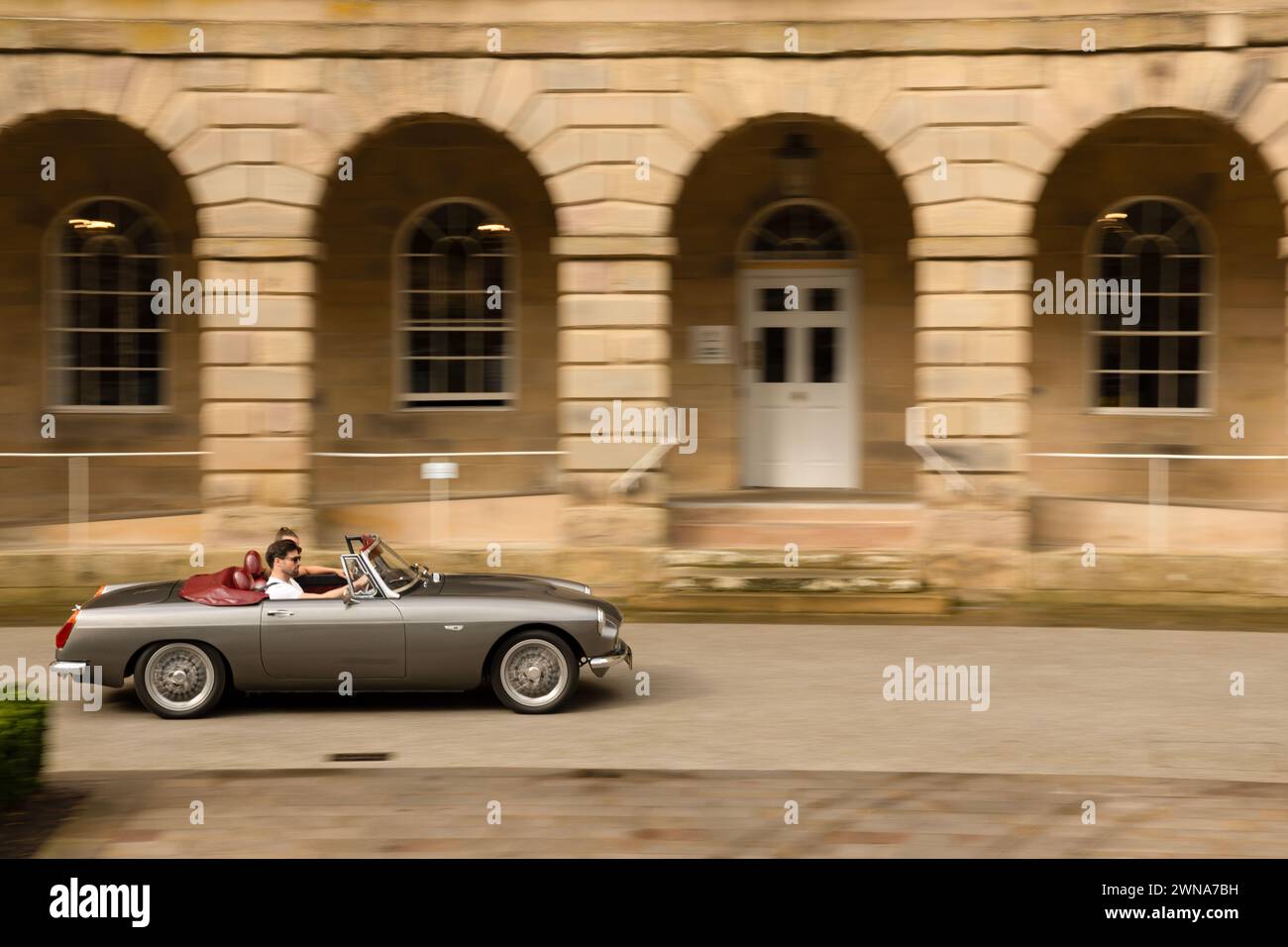 File Photo Electric RBW Roadster. The battery powered classic car is ...